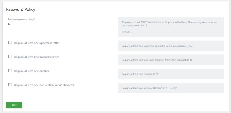 Password Policy Enforcer - Matomo Plugins Marketplace